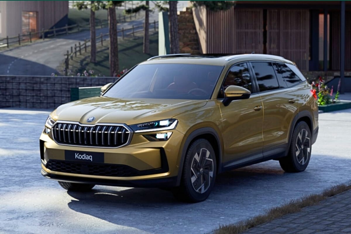 Skoda Kodiaq Color Bronx Gold Image – Kodiaq Photos in India | Autocar ...
